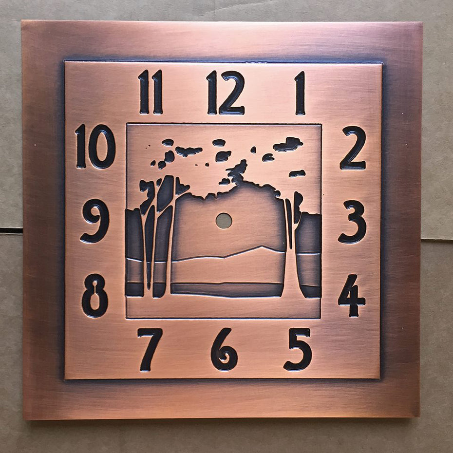 Clock faces – James Mattson Coppercraft