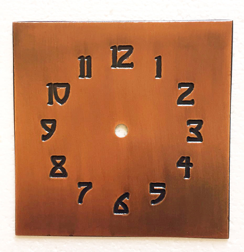 Clock faces – James Mattson Coppercraft